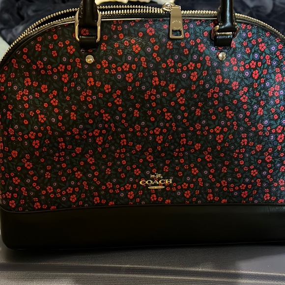 Coach | Bags | Coach Floral Print Hand Bag | Poshmark